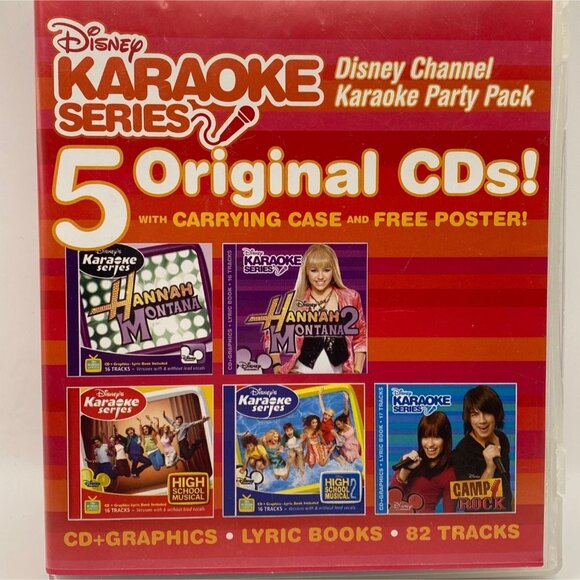 Disney | Media | Disney Karaoke Series Disney Channel Party Pack 5 Cds ...
